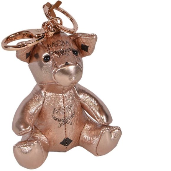 MCM | Accessories | New Mcm Zoo Leather Visetos Pig Key Chain Ring ...